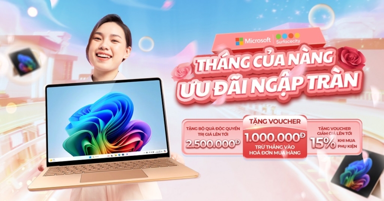 SURFACECITY - Microsoft Surface chính hãng chỉ từ 6 triệu