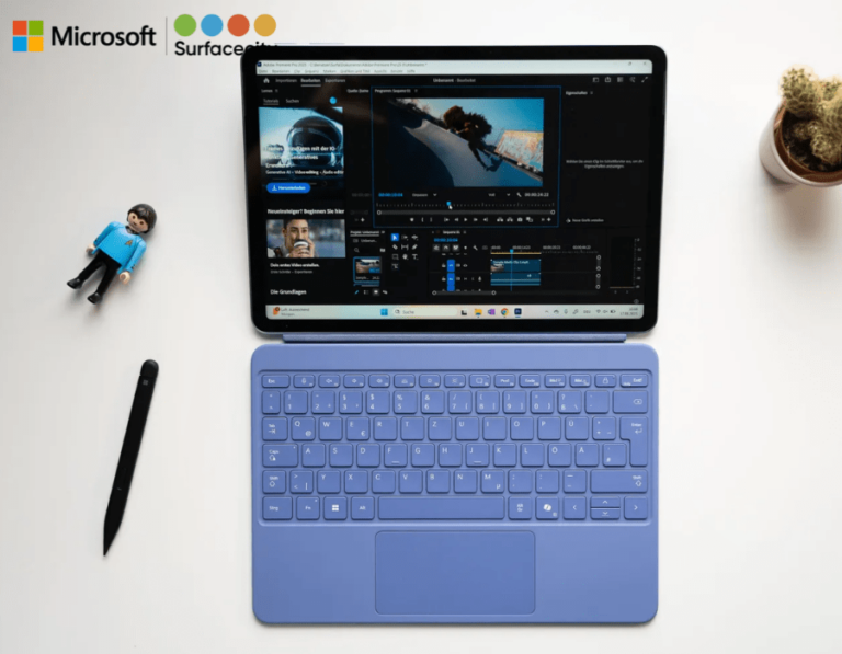 Surface Pro 12 inch Platinum Snapdragon X Plus (8 Core) 16GB/256GB ...