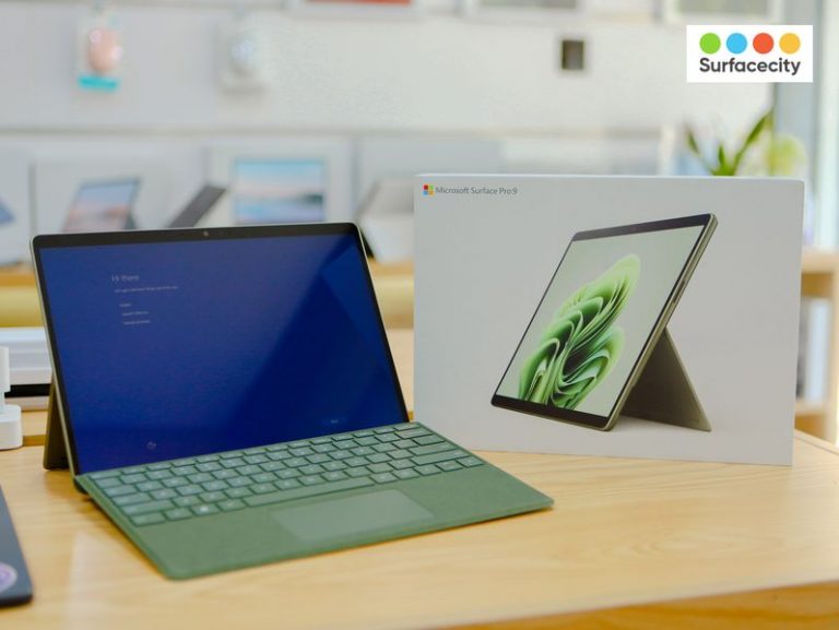 Surface Pro 9 xanh tuyệt đẹp với màu Sapphire và Forest mới lạ ...