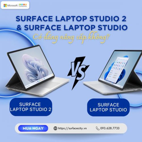 Surface Laptop Studio 2 và Laptop Studio: đáng nâng cấp không?
