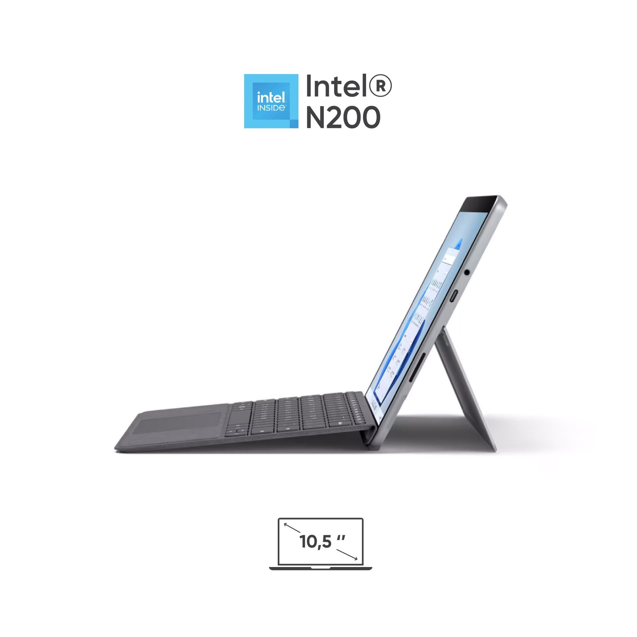 Microsoft Surface Go 4 / Intel® N200/RAM 8GB/SSD 128GB (New Business)