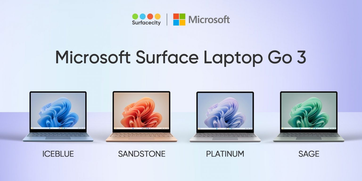 SURFACE LAPTOP GO 3 Chính Hãng Giá Tốt - Surface City